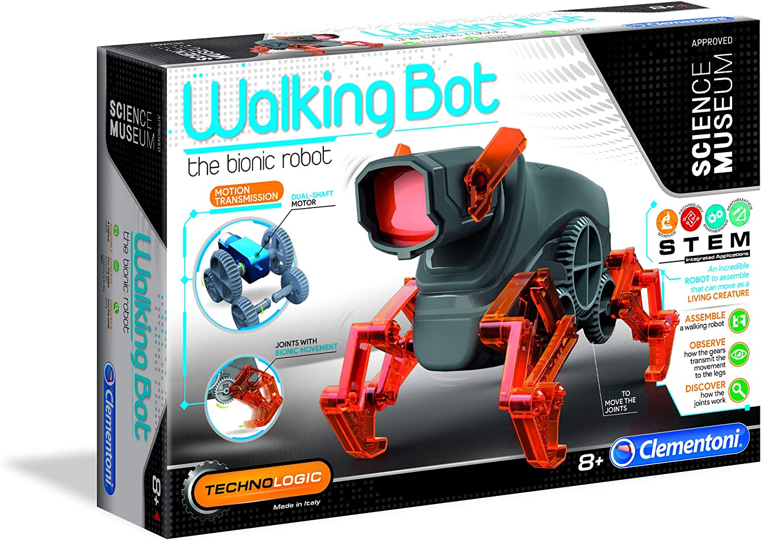 Clementoni Science and Play Robot "Walking Bot" (8+год.)